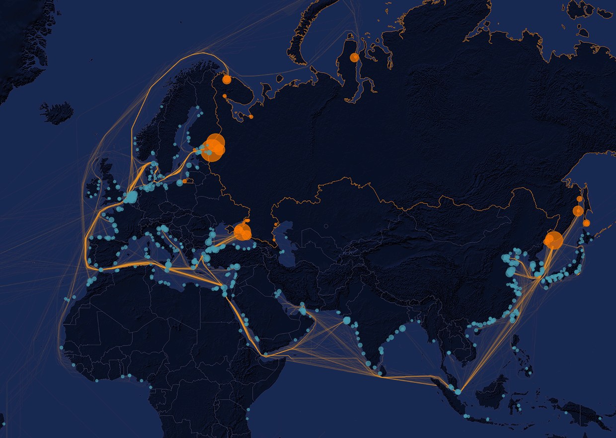 Visualising Europe’s role in the trade of fossil fuels from Russia | Investigate Europe